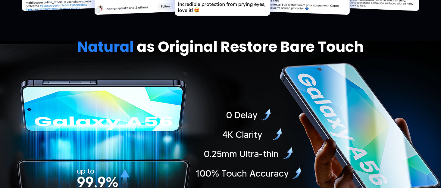 Jual WSKEN Tempered Glass Samsung A55-A56 S24FE Perlindungan layar ...