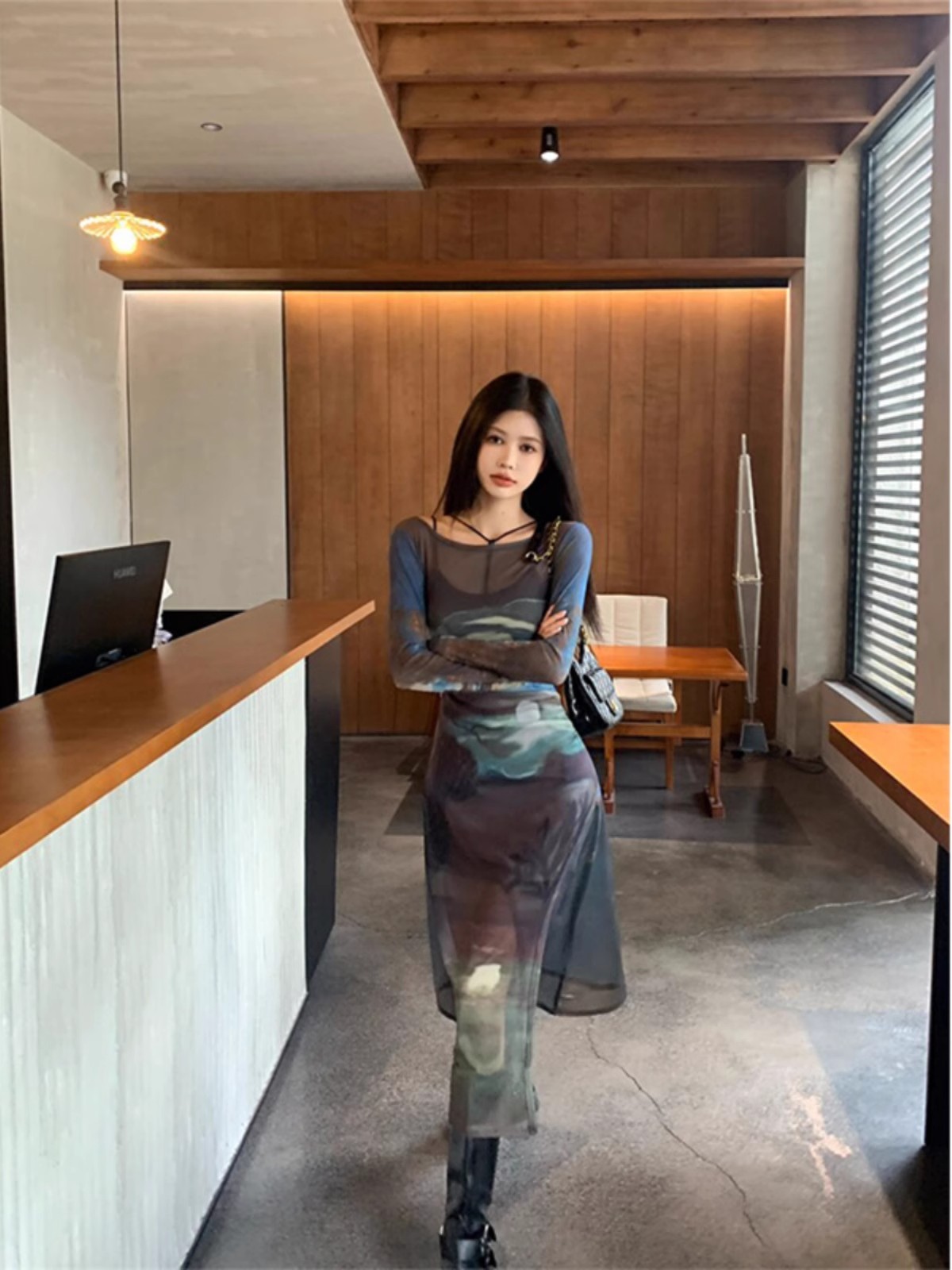 Jual Newlan QZ201 Dress Pressbody Model Simpel Dan Elegant Terbaru ...