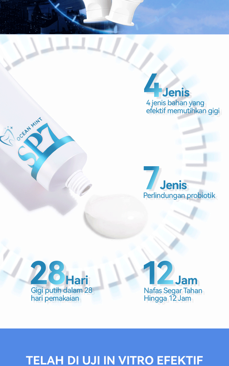 Jual SOPAMI SP7 Pro [New Launch] Pemutih Gigi Paket Combo Siang & Malam Pasta Gigi Pemutih dan ...