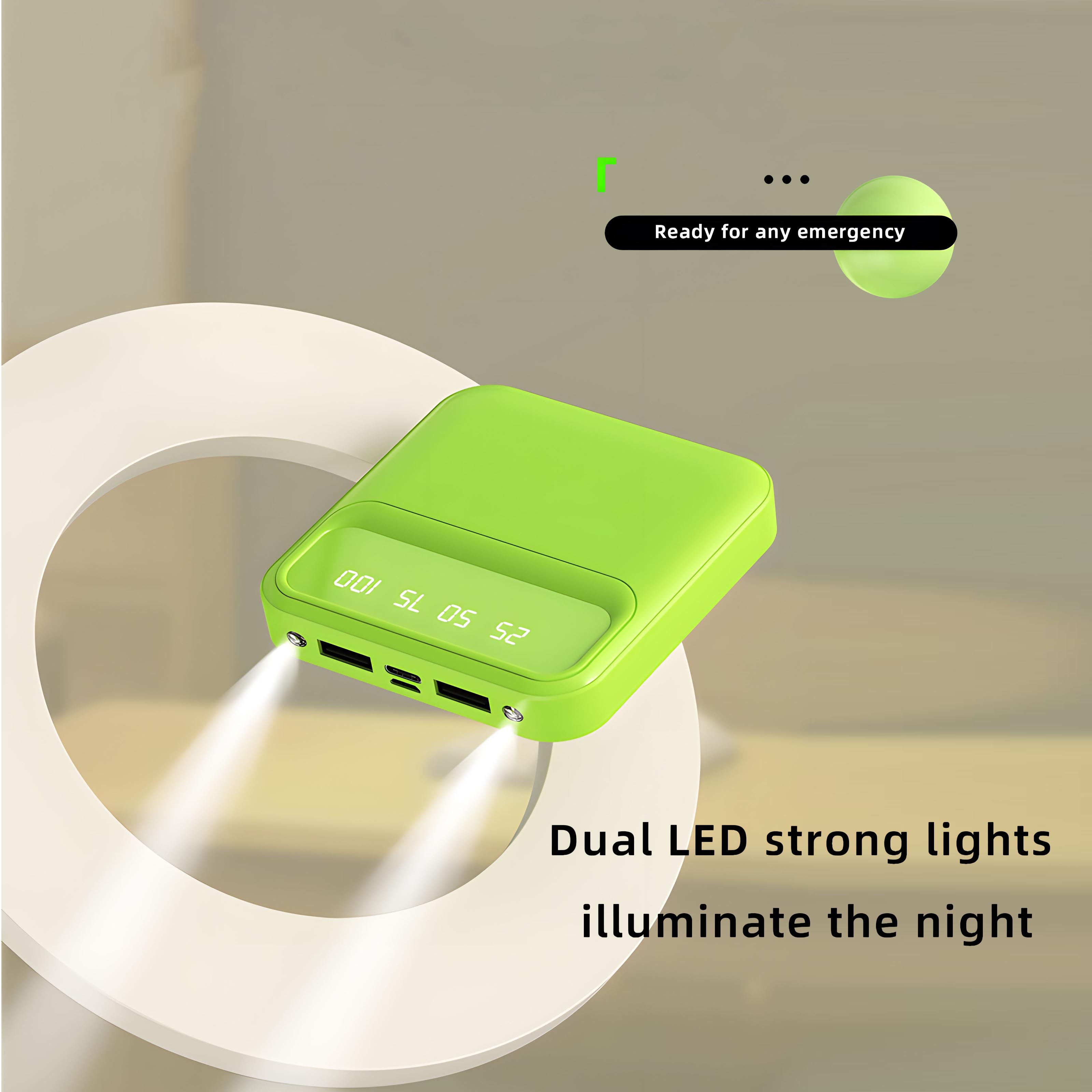 Jual HZSUM LENTIVEN 20000mAh Powerbank Mini Fast Charging 4 KABEL ...