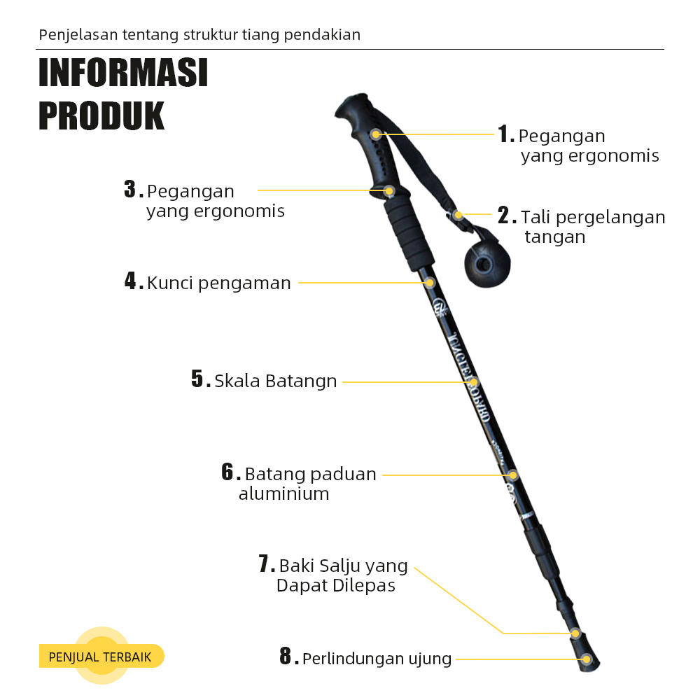 Jual Matougui hydropack/hydropack hiking/tracking pool/tongkat trekking ...