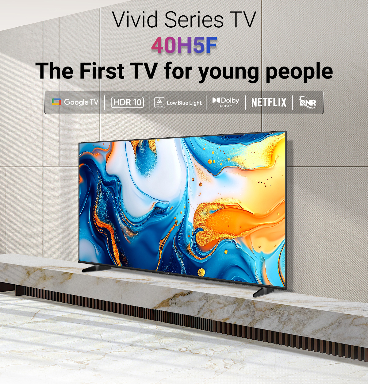 Jual AQUA Elektronik TV 40H5F - FHD-HDR 10-Dolby Audio- Google TV ...