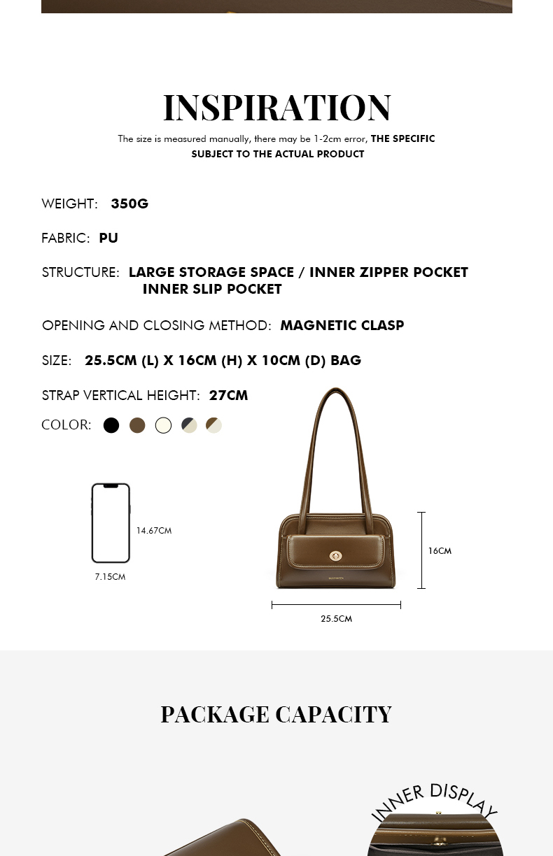 Jual [Esline bag] BOSTANTEN 2025 New Tas Wanita Pocket Depan Tas ...