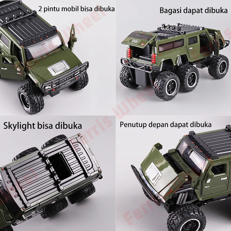 Jual Ferris Wheel 6 roda Hummer kendaraan off-road dapat membuka pintu ...