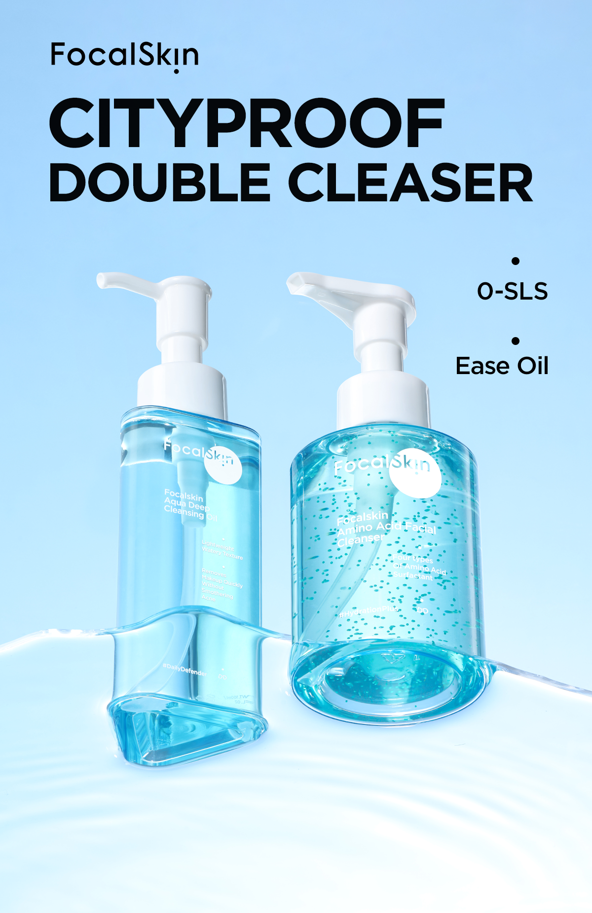 Jual FOCALSKIN Amino Acid Facial Cleanser 115g Pembersih Wajah ...