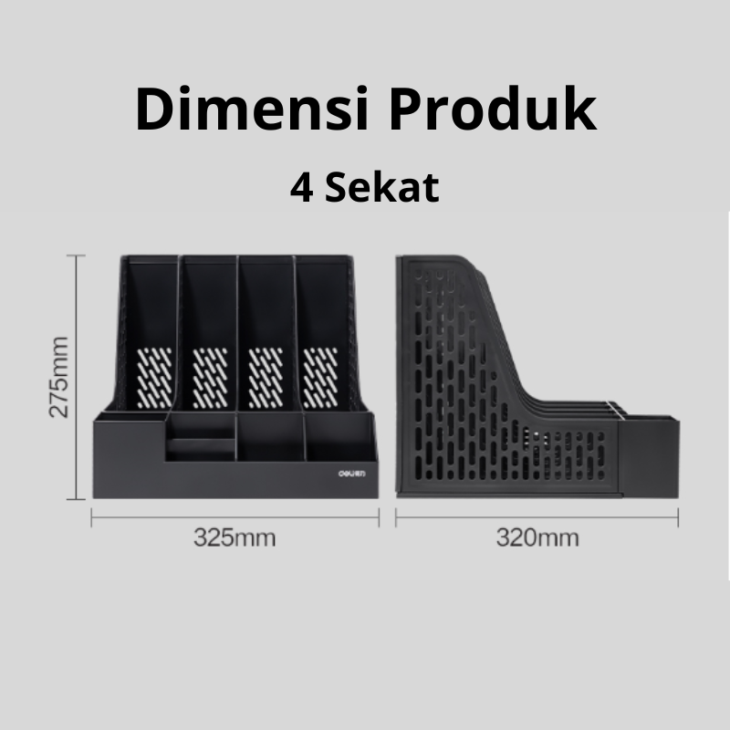 Jual Deli File Box / File Tray / File Organizer / Rak Dokumen Rak File ...