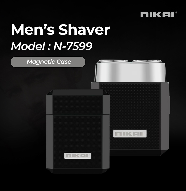 Jual Nikai N-7599 Shaver Mini Portable Alat Cukur Jenggot Elektrik ...