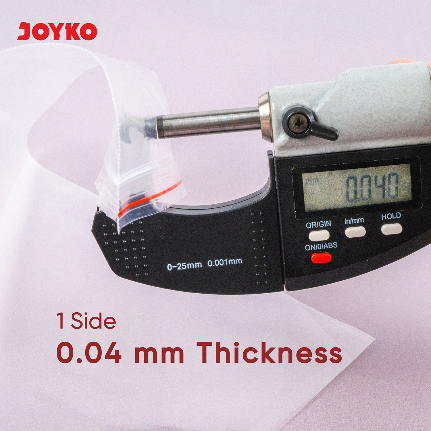 Jual Plastik Klip Resealable Bag RSB-100 Joyko 4X6~12X20 | Shopee Indonesia