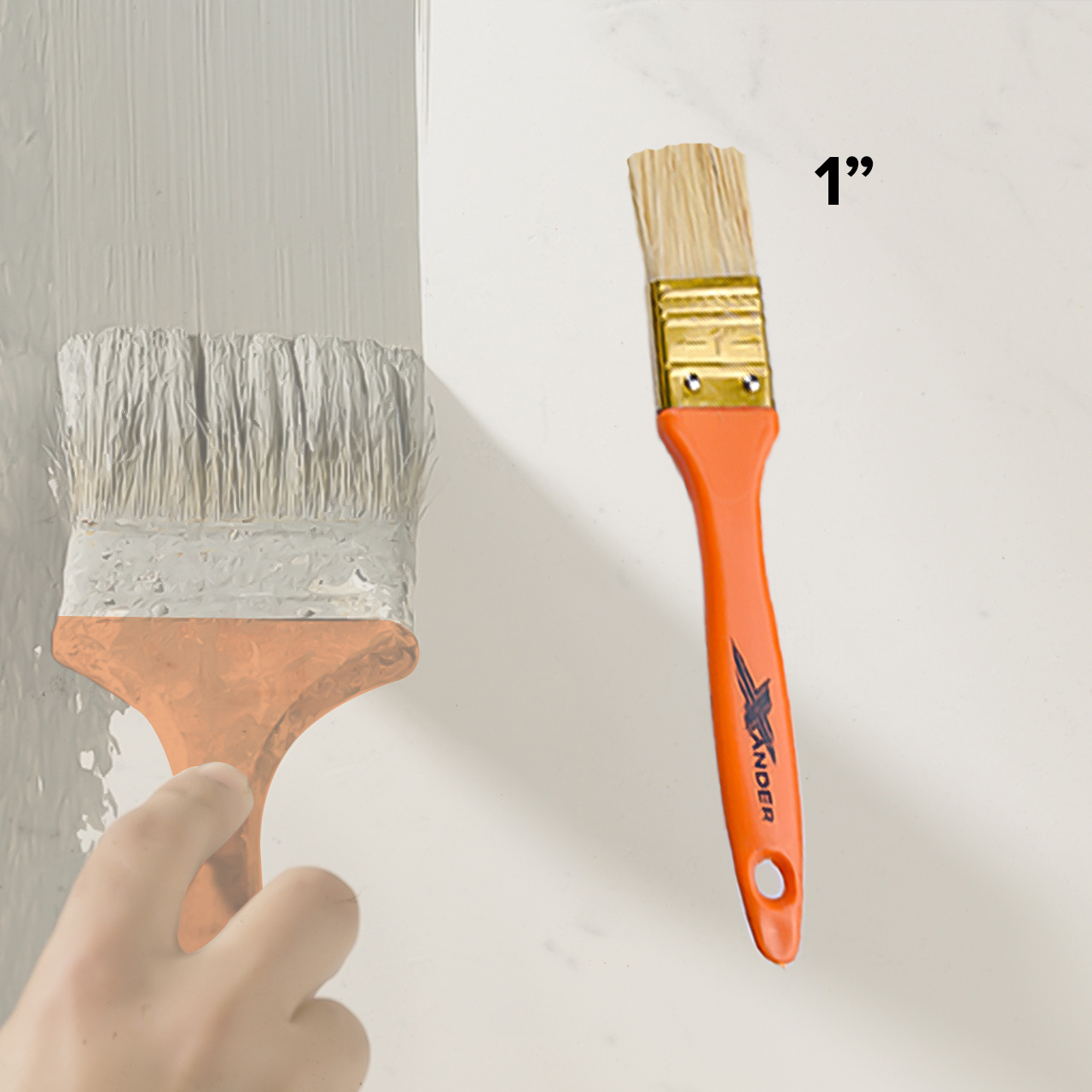 Jual Xander Kuas Cat Ukuran 1 Inch gagang plastik XD-1198 - Per Satuan ...