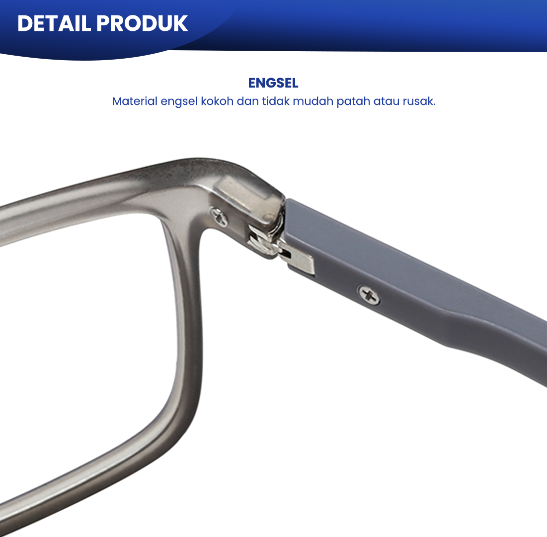 Jual IOOI Kacamata Minus Anti Radiasi Blueray Photocromic Frame Fashion Pria Wanita Bahan TR90 ...