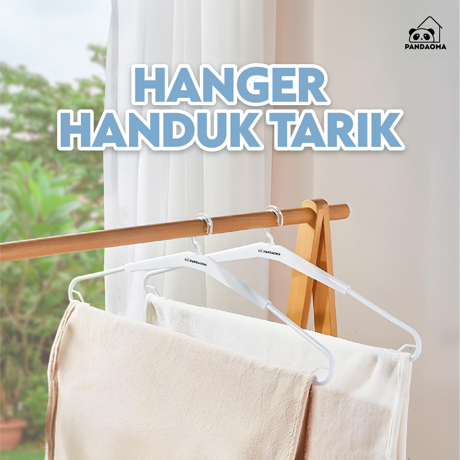 Jual Pandaoma Hanger Tarik Gantungan Baju Tarik Hanger Handuk Hanger ...