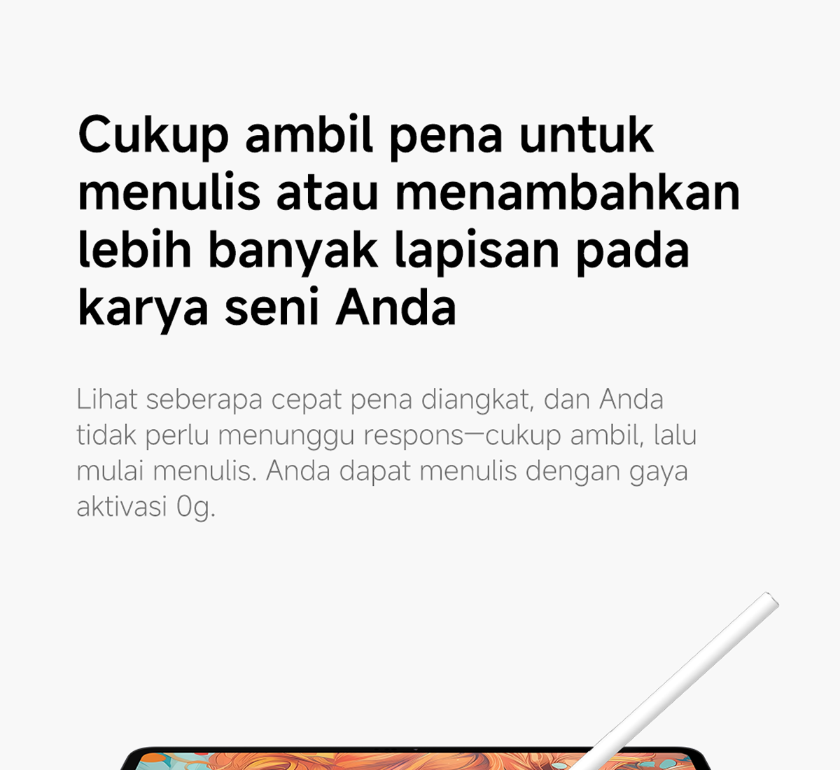 Jual Xiaomi Focus Pen | 8192-level sensitivity | 120Hz sampling rate | 3ms low latency |11 jam ...