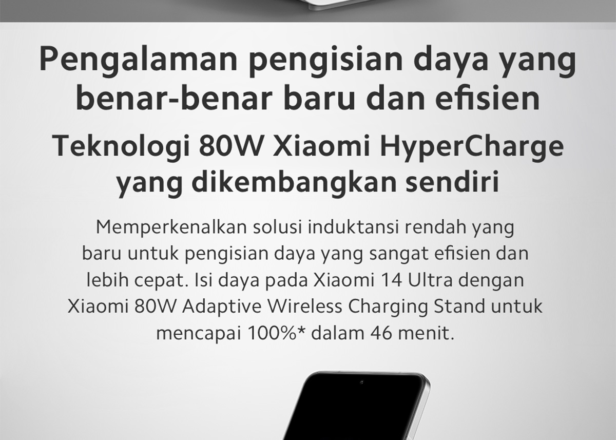 Jual Xiaomi 80W Adaptive Wireless Charging Stand | HyperCharge | Works ...