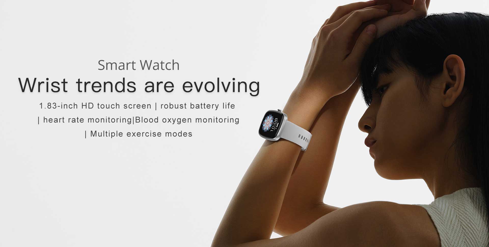 Jual WISELION Z139 Smart Watch 1.83" TFT HD Touch Screen - BT Call ...