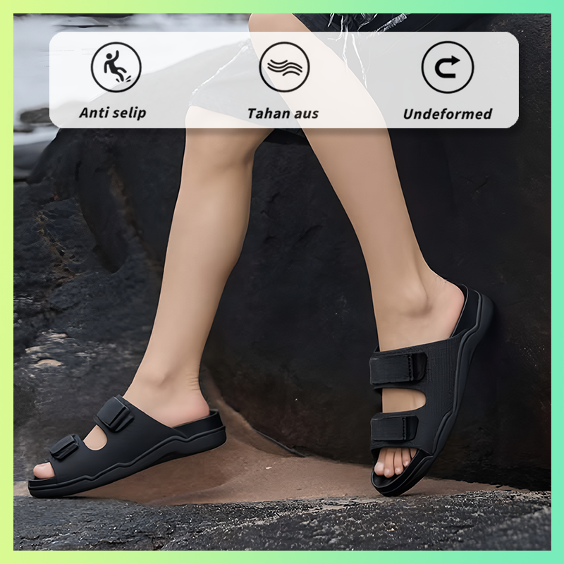 Jual Yink Sandal Selop Pria Casual Murah Keren Ban Dua Dewasa Eva ...