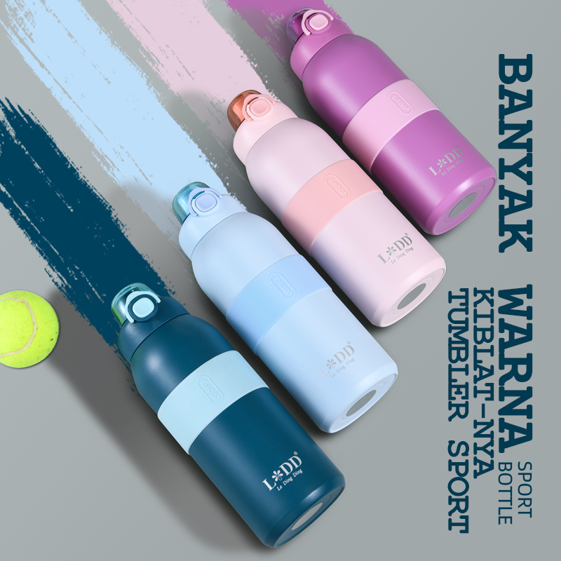 Jual Le Ding Ding-Botol minum Stainless Steel Cangkir Tumbler Kopi 1000ml Insulated Vacuum Cup ...