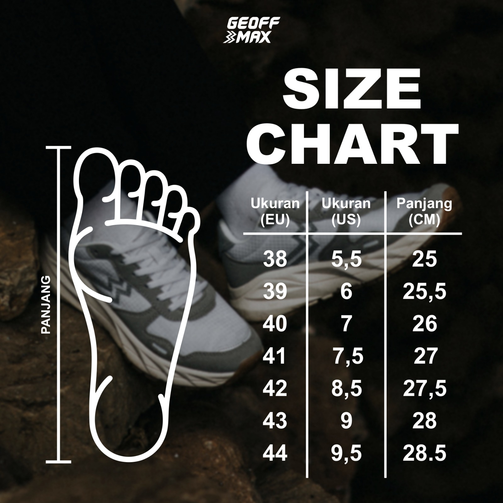 Jual Geoff Max - Robin Racer Antique White | Sepatu Olahraga Pria ...