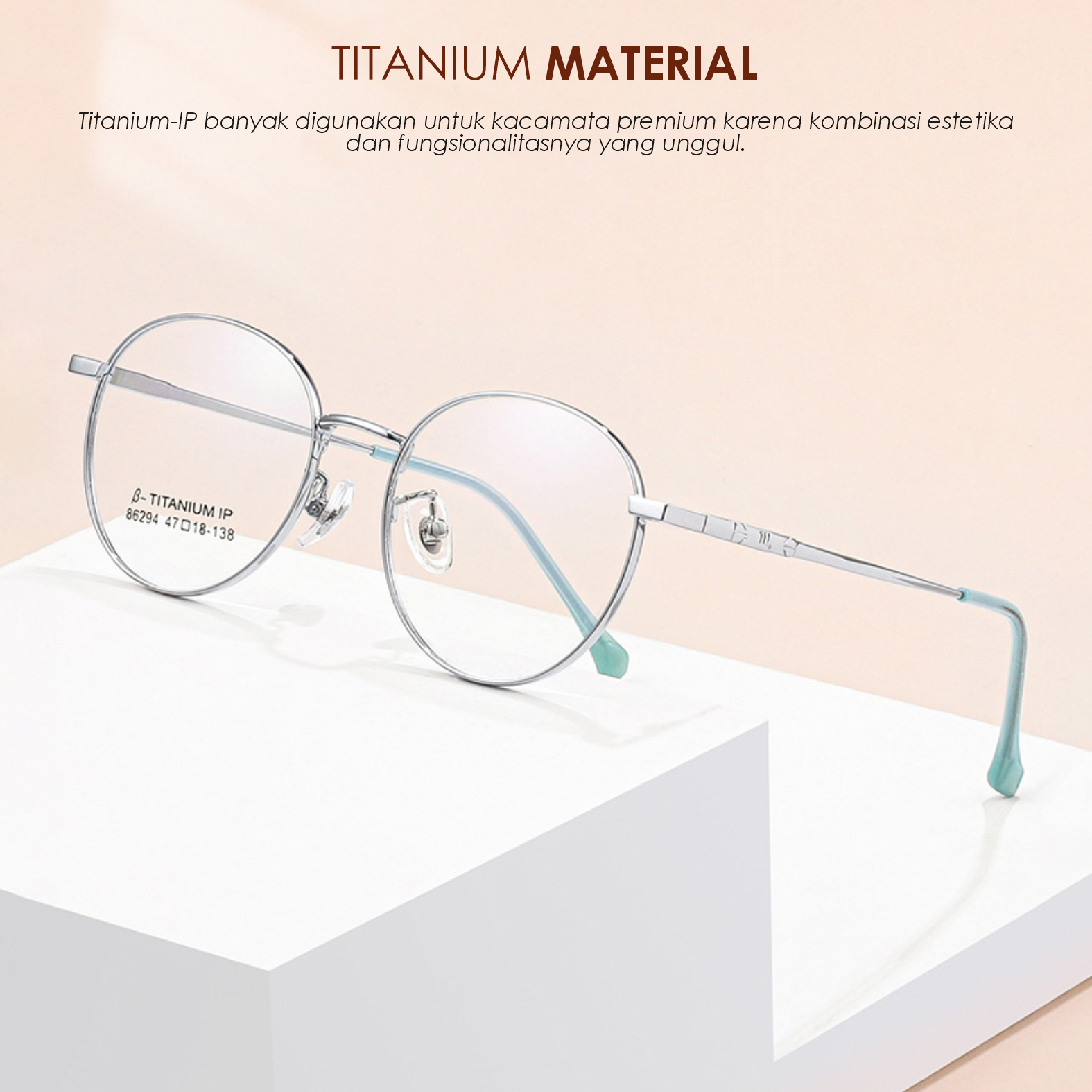 Jual Colore.in Kacamata Titanium Photocromic Minus Anti Blueray Wanita ...