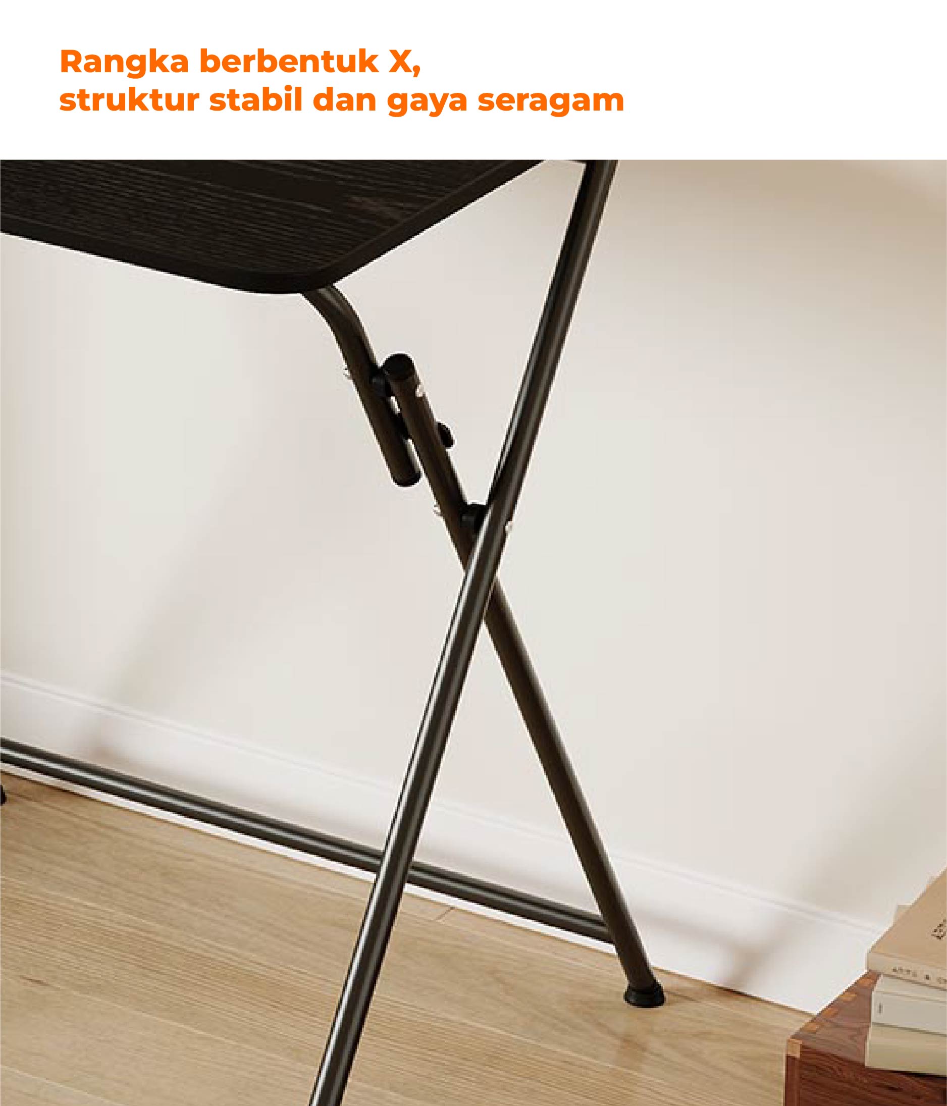 Jual Homedoki Meja Lipat Portable/Meja Belajar Lipat/ Meja Kerja/Meja Kantor/ Meja Laptop ...