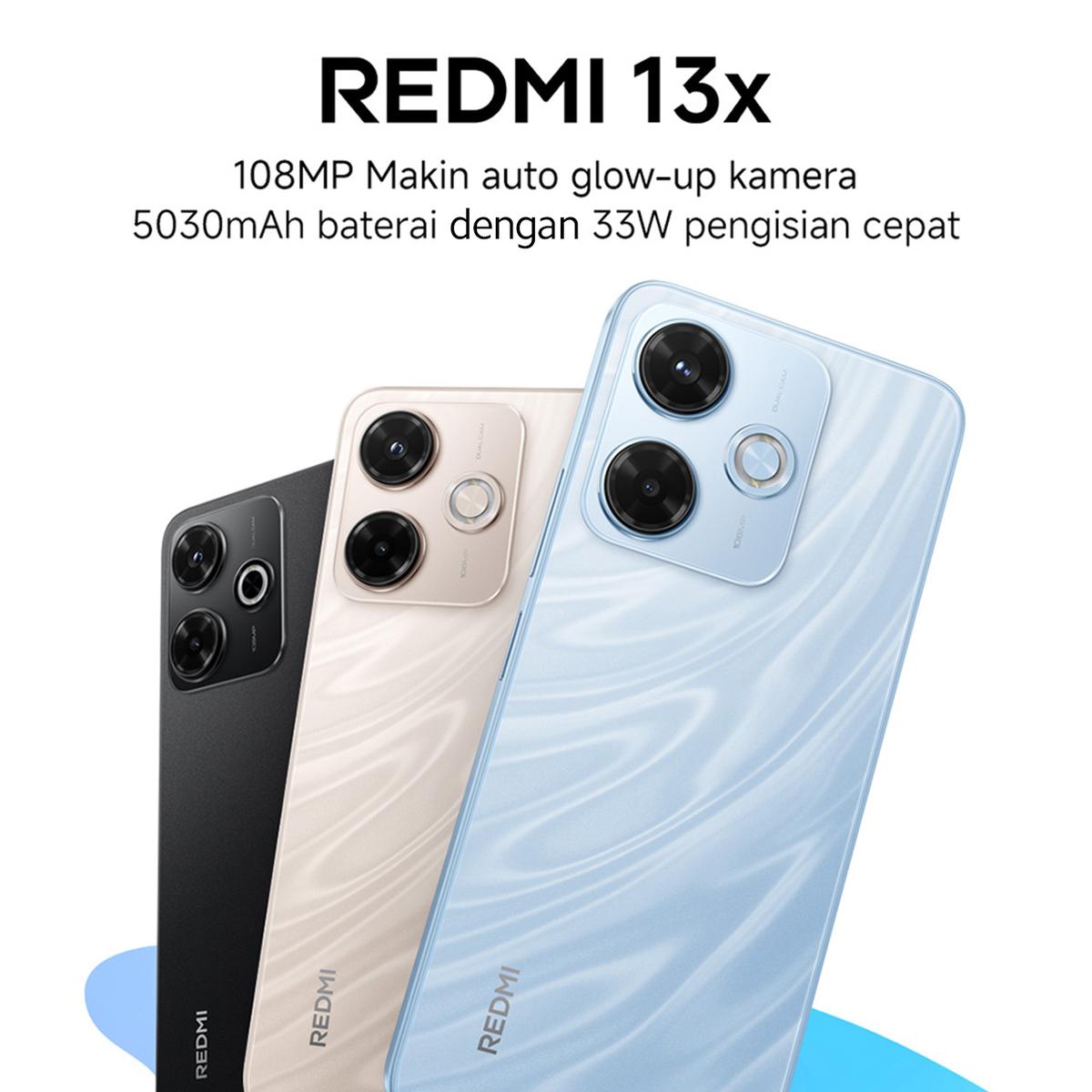 Jual Xiaomi Redmi 13x 8/256GB 8/128GB Garansi Resmi Xiaomi Indonesia ...