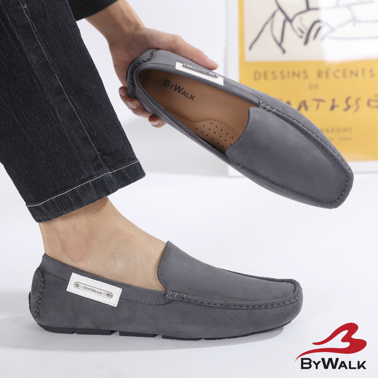 Jual BYWALK CALCIO2 Sepatu Loafers Pria Formal Casual Moccasin Slip On ...