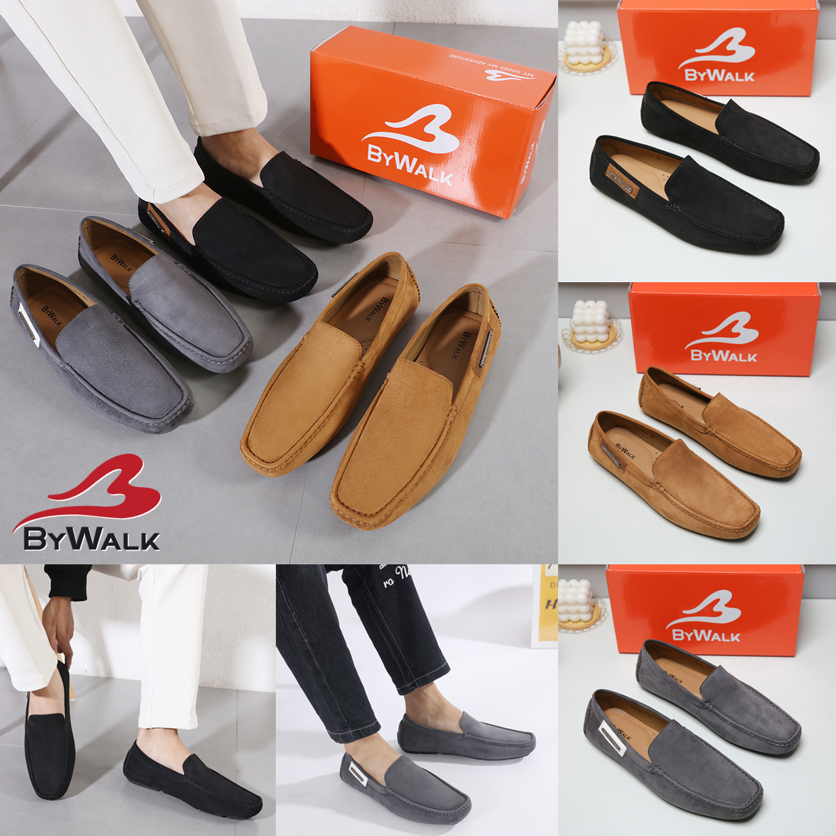 Jual BYWALK CALCIO2 Sepatu Loafers Pria Formal Casual Moccasin Slip On ...