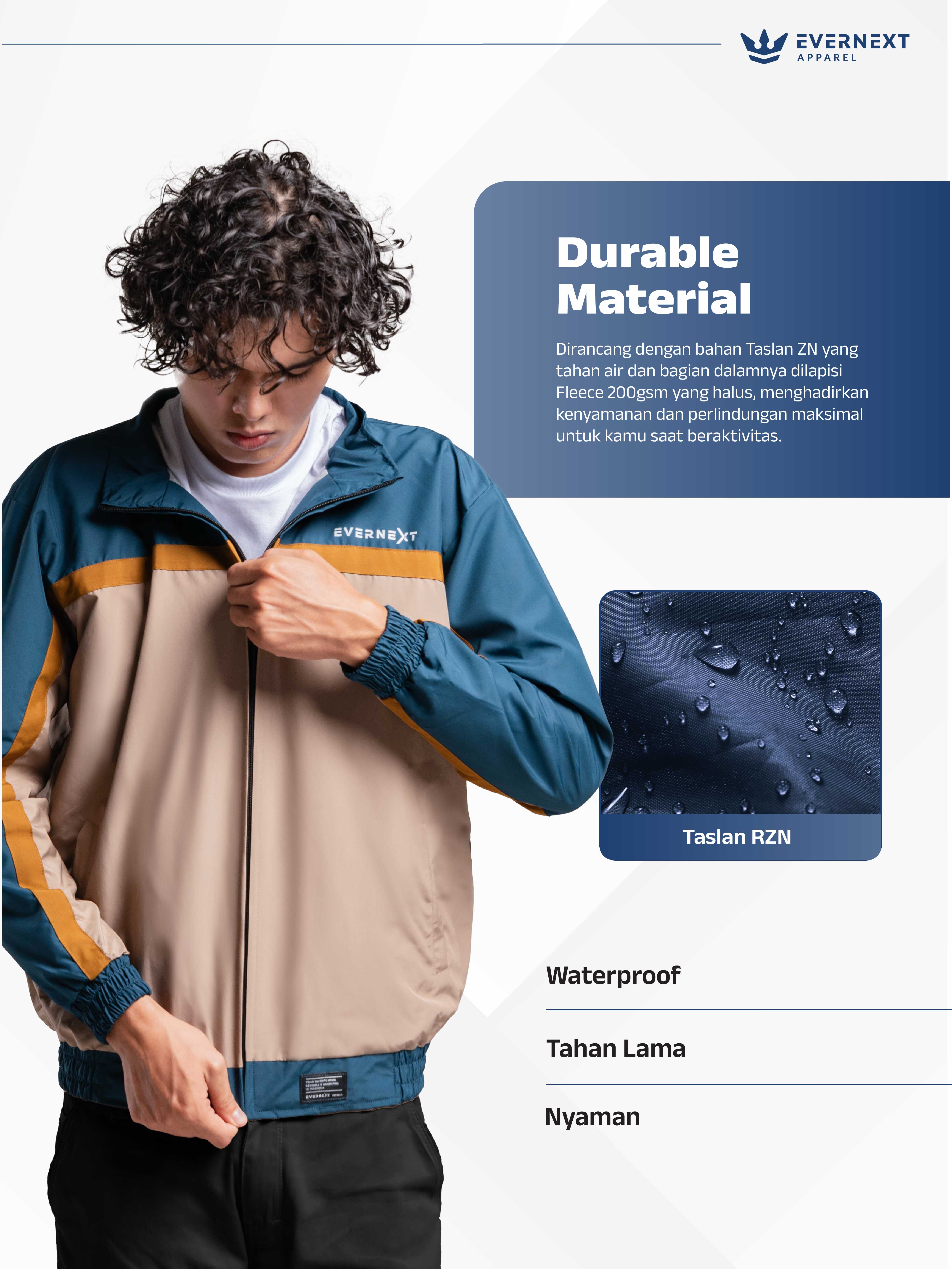 Jual Evernext - Jaket Outdoor Pria Tracktop Cortex 2.0 Jacket Pria ...