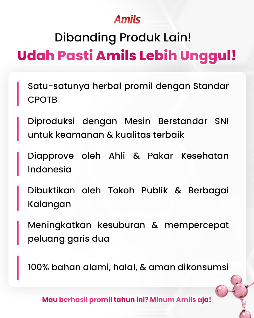 Jual Program Hamil Amils Promil Suplemen Promil untuk Wanita dan Pria ...