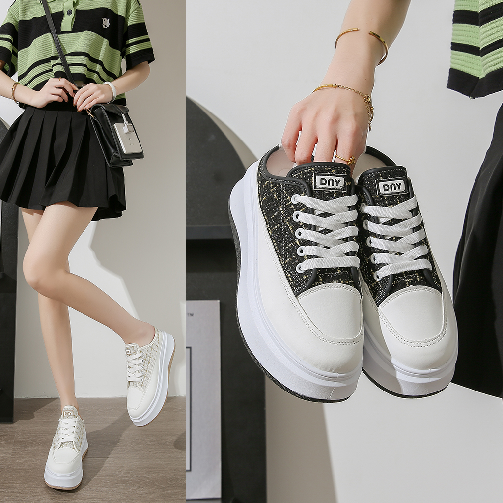 Jual Sepatu DNY Sepatu Sandal Wanita Cewek Import Sendal Selop ...