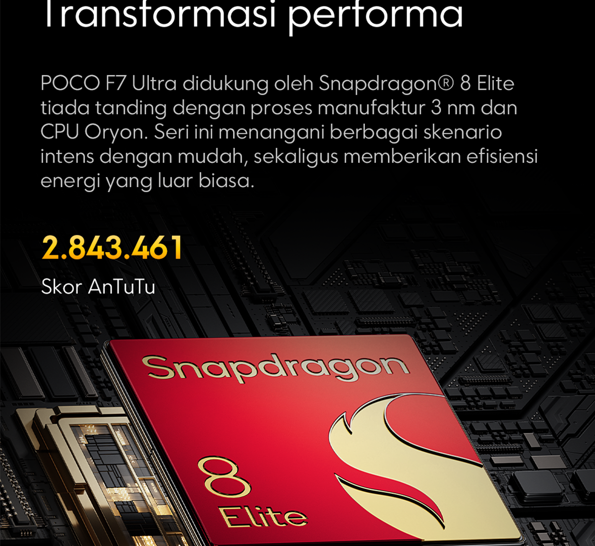 Jual POCO F7 Ultra (12/256GB)(16/512GB) | Snapdragon 8 Elite | VisionBoost D7 Chipset | 120W/50W ...