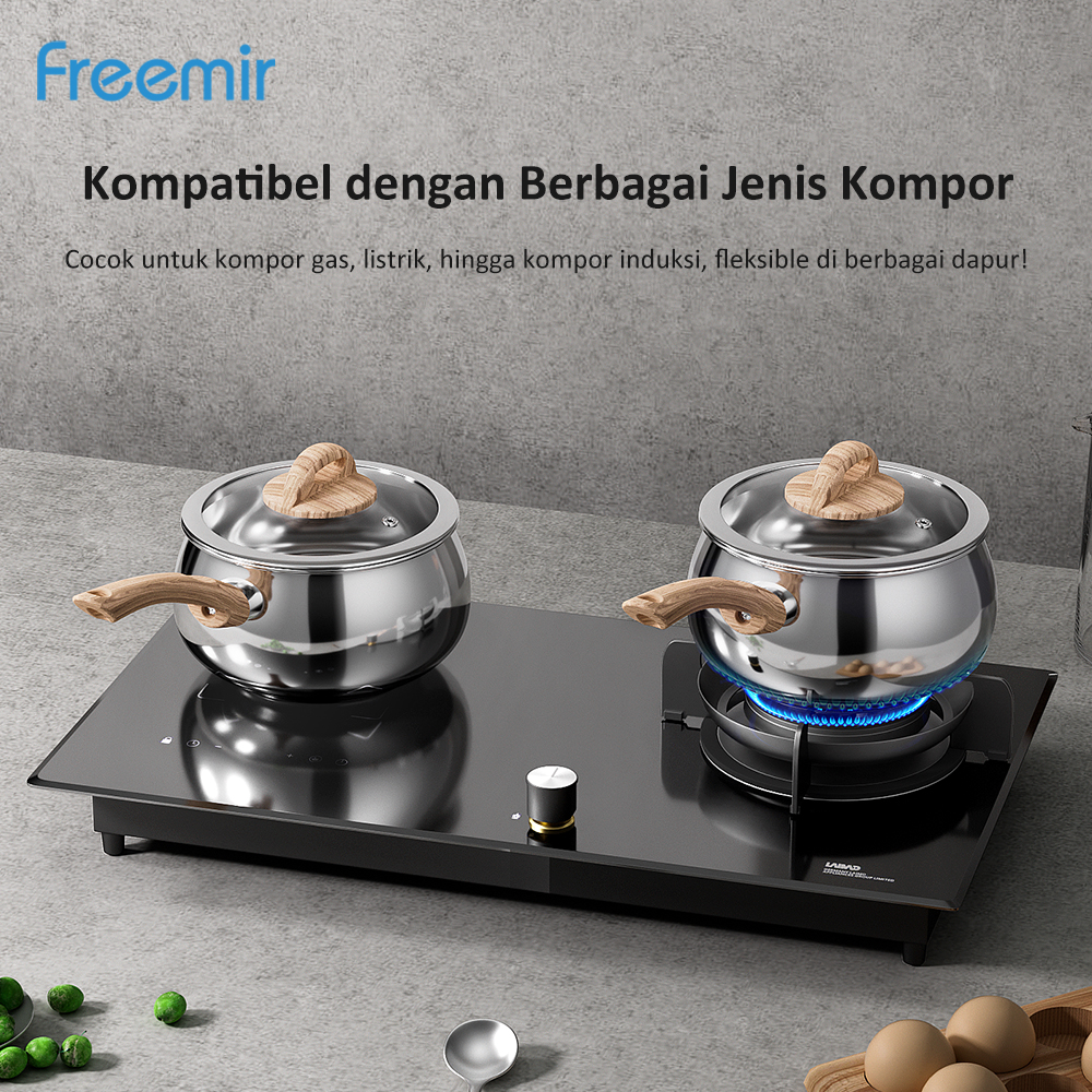 Jual Special freemir Panci Susu Gemoy Stainless Steel 16cm Panci Sauce ...