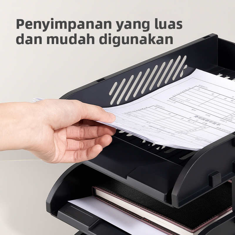Jual Deli Rak File / File Tray Berkas Dokumen 9217ES | Shopee Indonesia