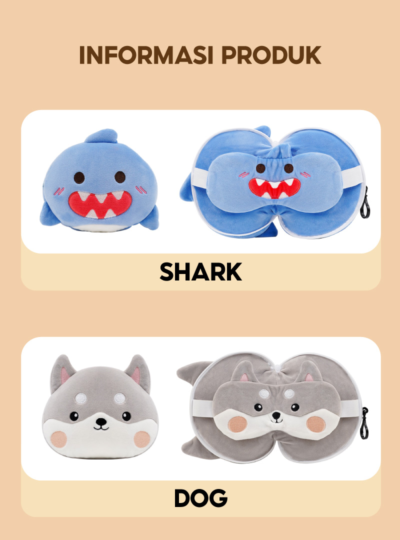 Jual OHSOME - CCCOVE 2in1 Eye Mask/Covers Neck Pillow Masker Penutup ...