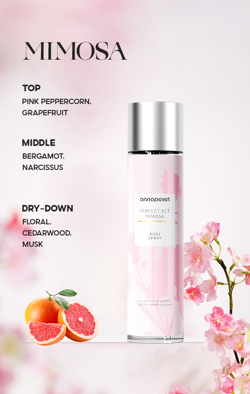 Jual OHSOME-Annapellet/ Scent-viva/Pick Century Body Spray/Spray Tubuh ...