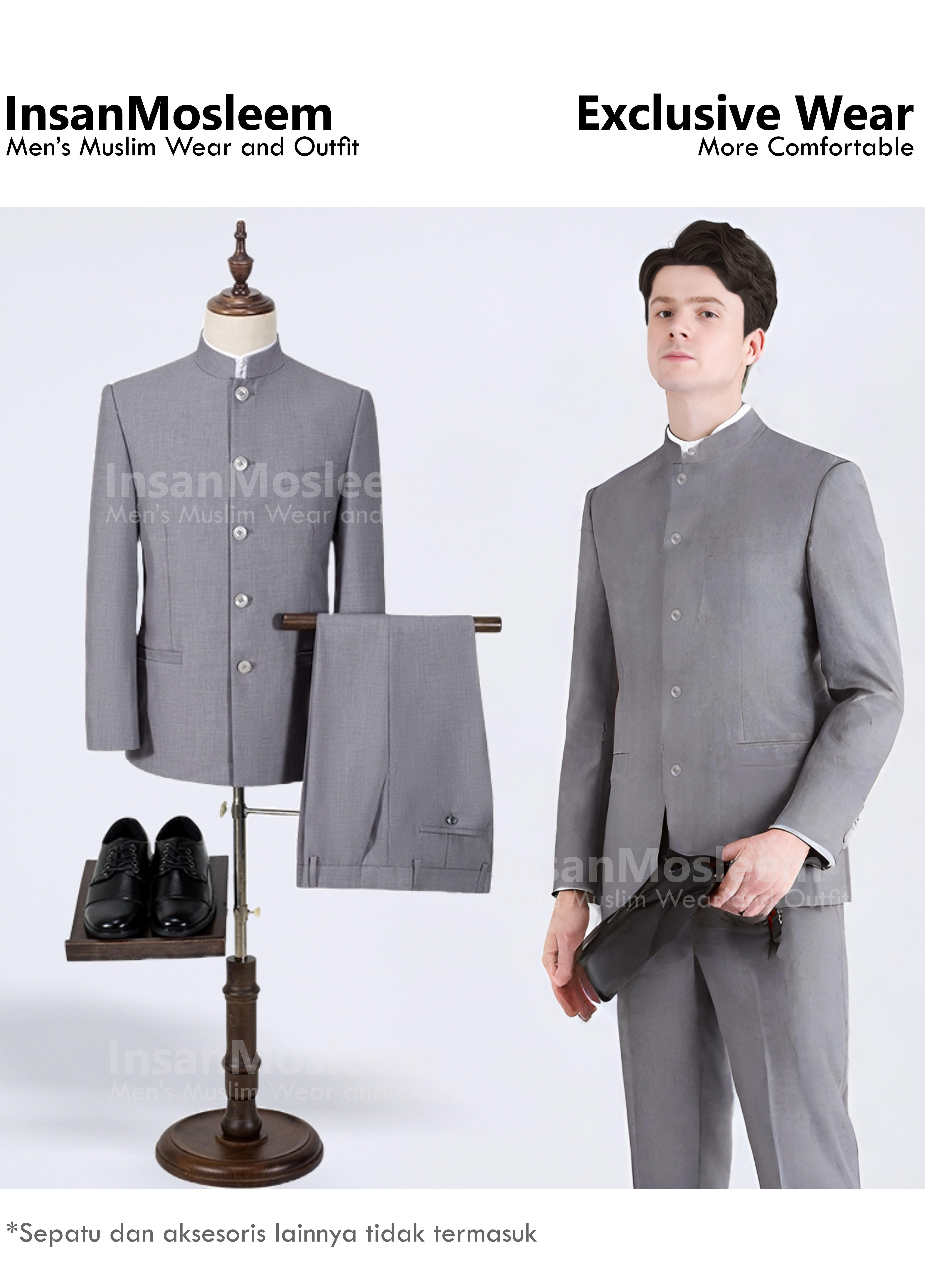 Jual InsanMosleem - Jasko Jas Koko Model Mandarin Pria Dewasa Hightwiss ...