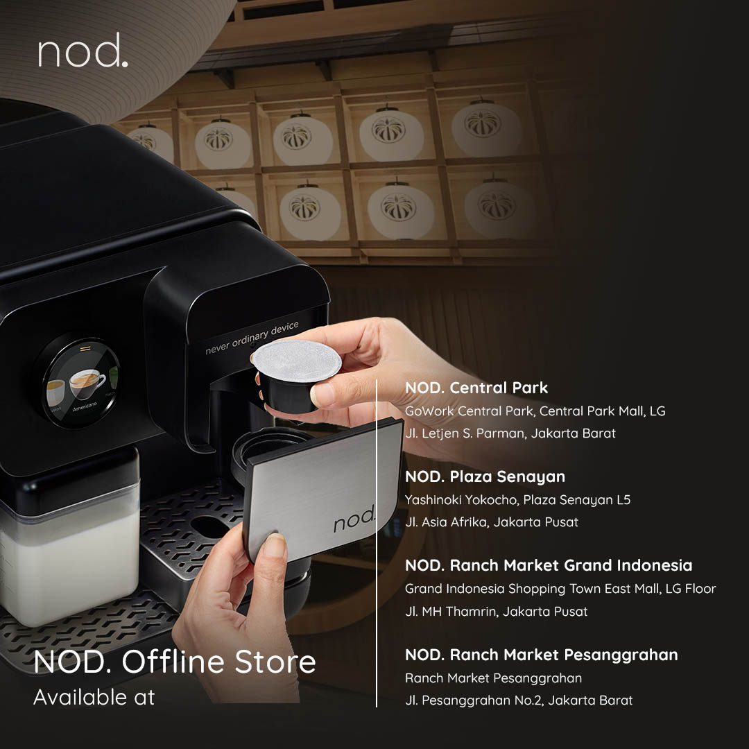 Jual NOD - Maximo - Smart Capsule Machine - Your All-in-One Drink Maker ...