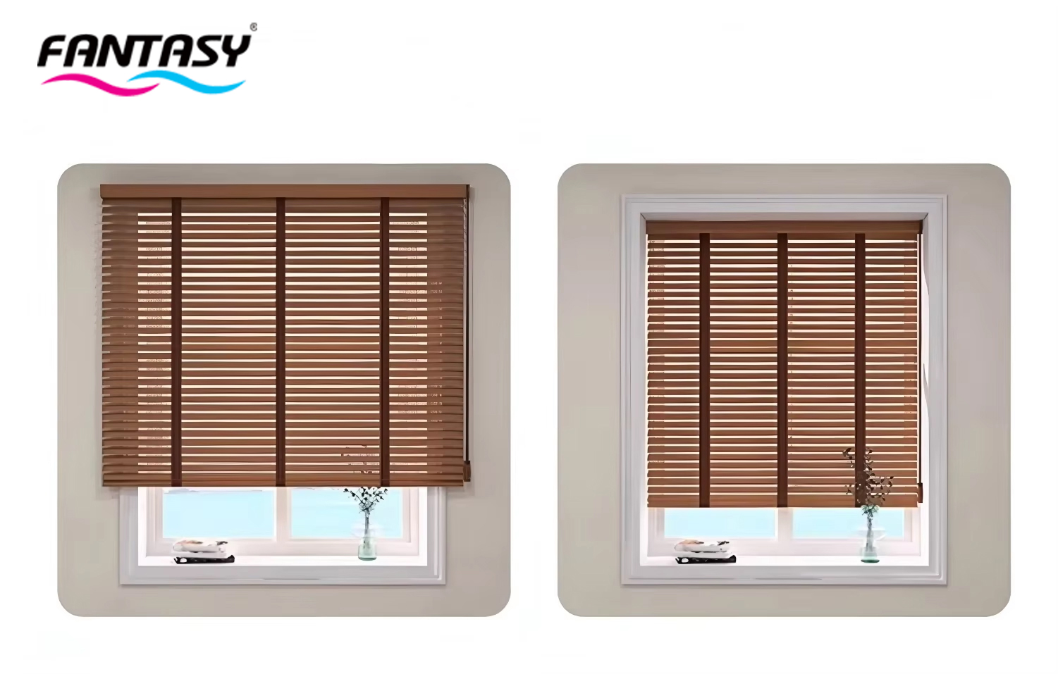 Jual Fantasy Horizontal Venetian Roller Blinds Tirai Plastik PVC Gulung ...