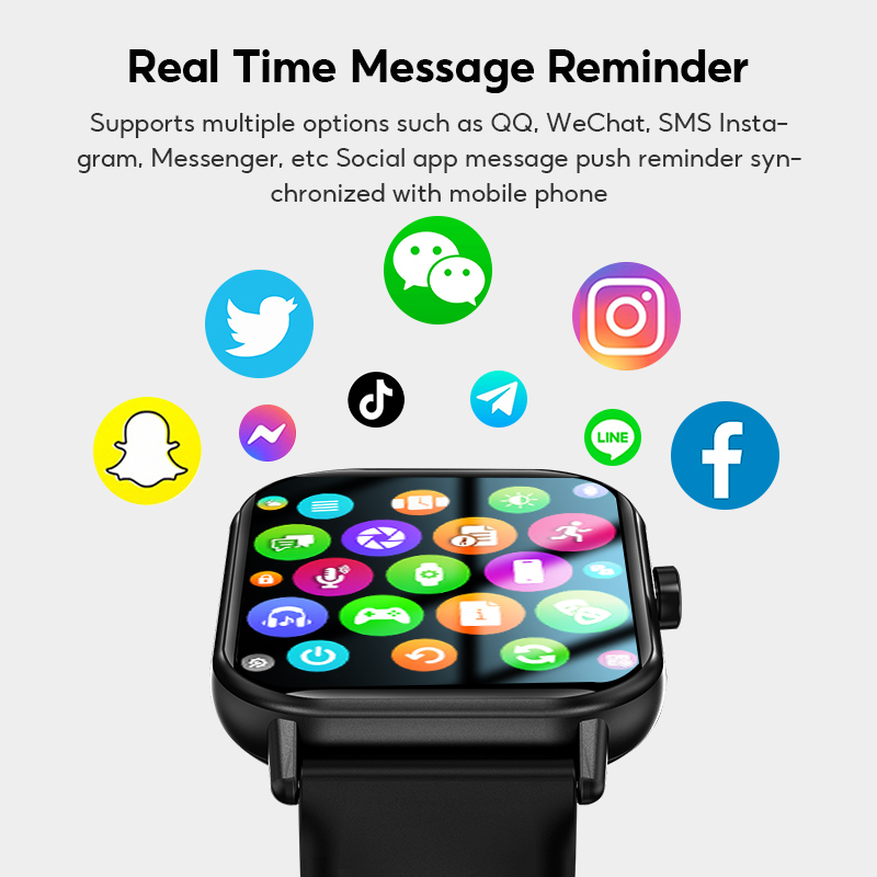 Jual Aolon 2024 New GTS Smart Watch 41mm Original Custom Wallpaper Jam ...