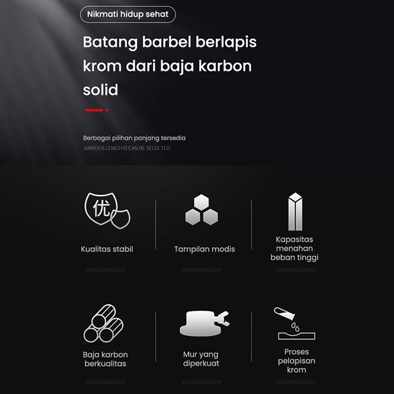 Jual Stick Barbel 120/150/180CM Stick Barbel / Peralatan Kebugaran ...