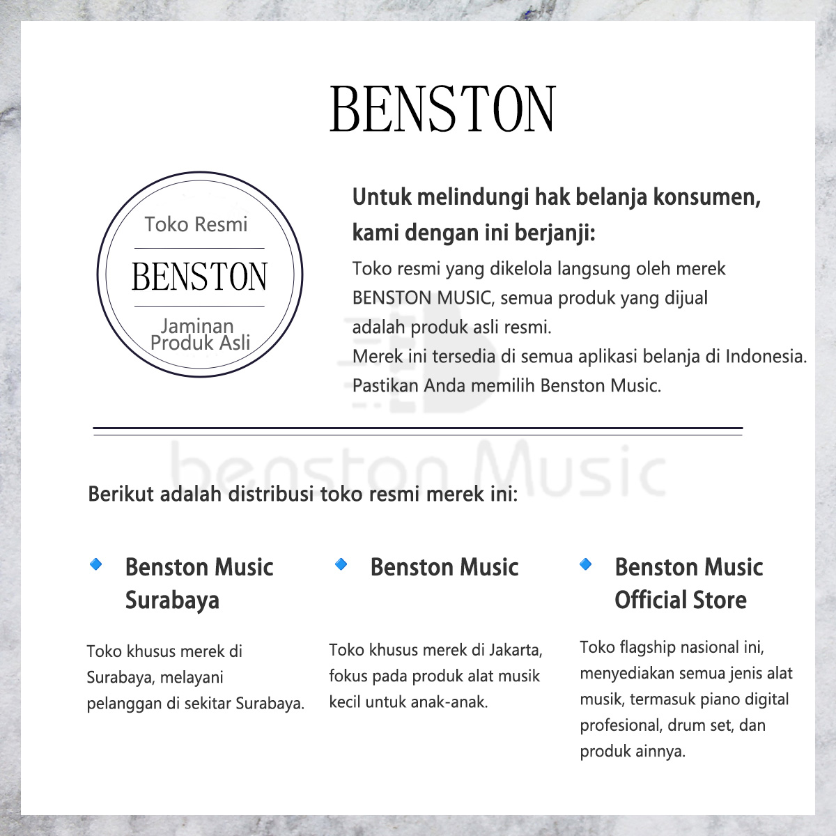 Jual Benston Music- Piano Elektronik Untuk Anak-anak, Piano Elektronik ...
