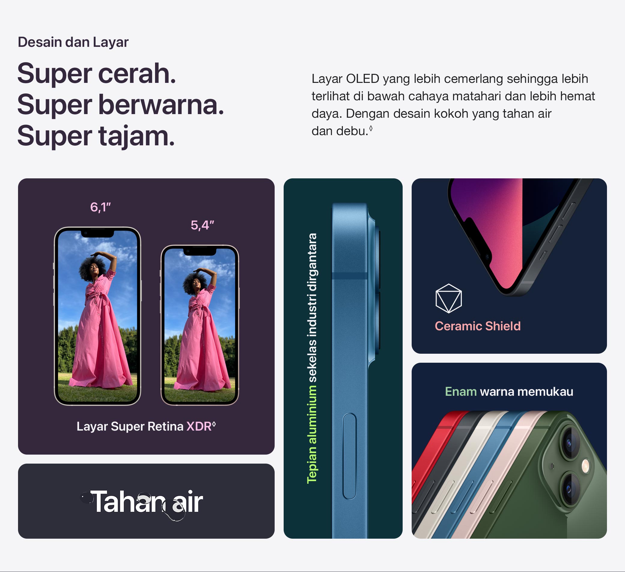 Jual APPLE IPHONE 13 128GB | SEGEL BARU GARANSI RESMI | Shopee Indonesia