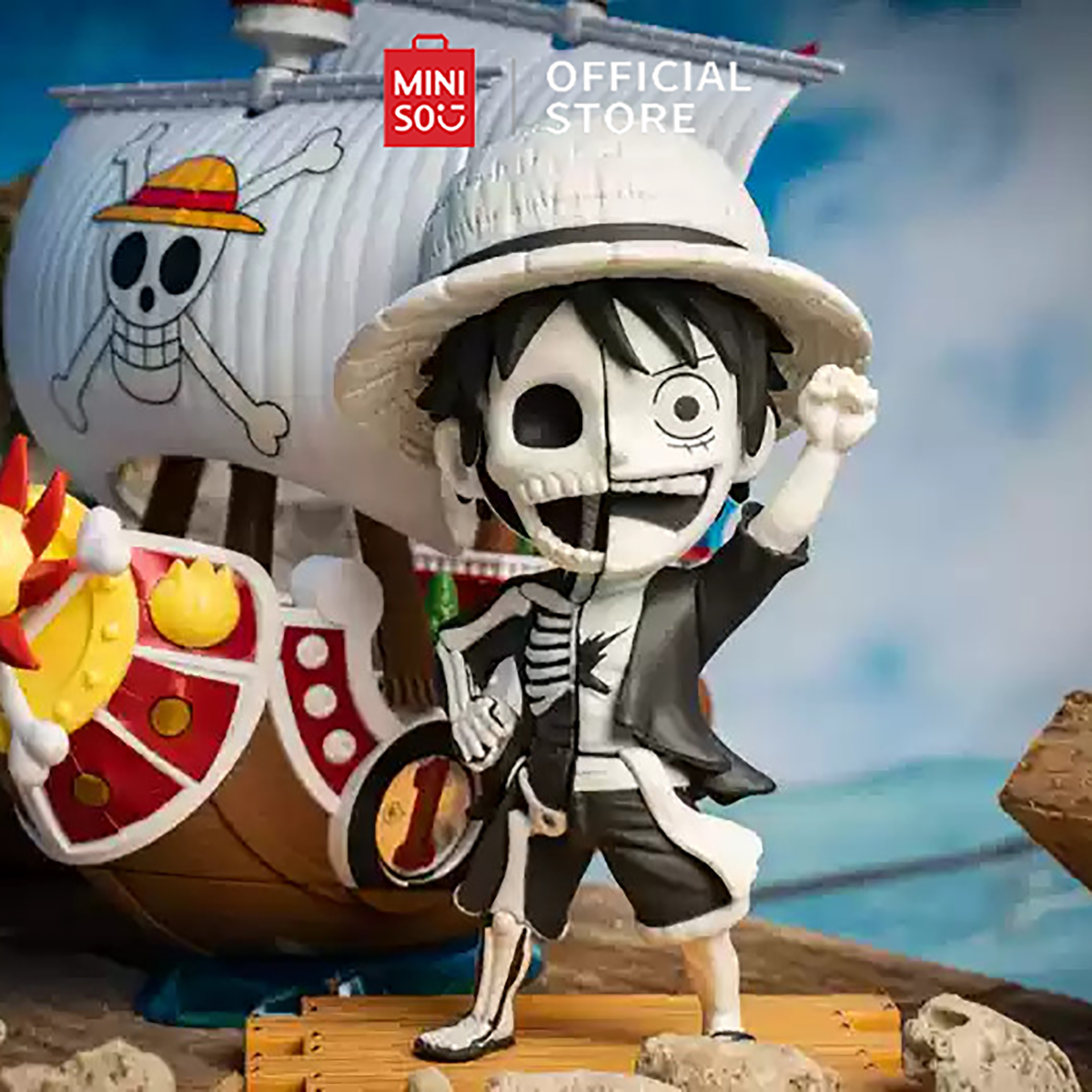 Jual Miniso x One Piece Series Blind Box Figur Karakter One Piece Blind ...