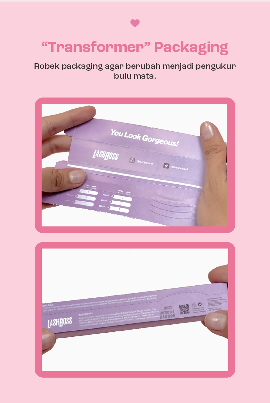 Jual Twin Pack! LashBoss Serum Bulu Mata Dan Alis Rapunzel Serum Serum ...