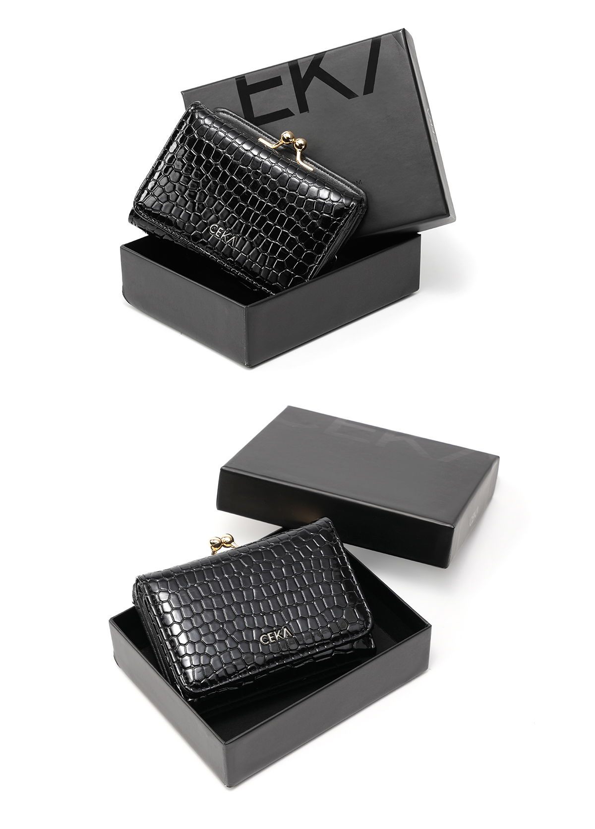 Jual [FREE PAPER BAG] CEKA Dompet Wanita Elvara Short Wallet Motif ...