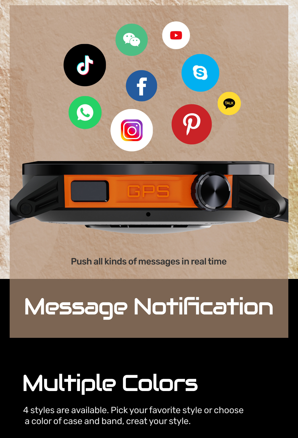 Jual Aolon Navi R3 GPS Smartwatch Original Amoled Tracking Map Compass ...