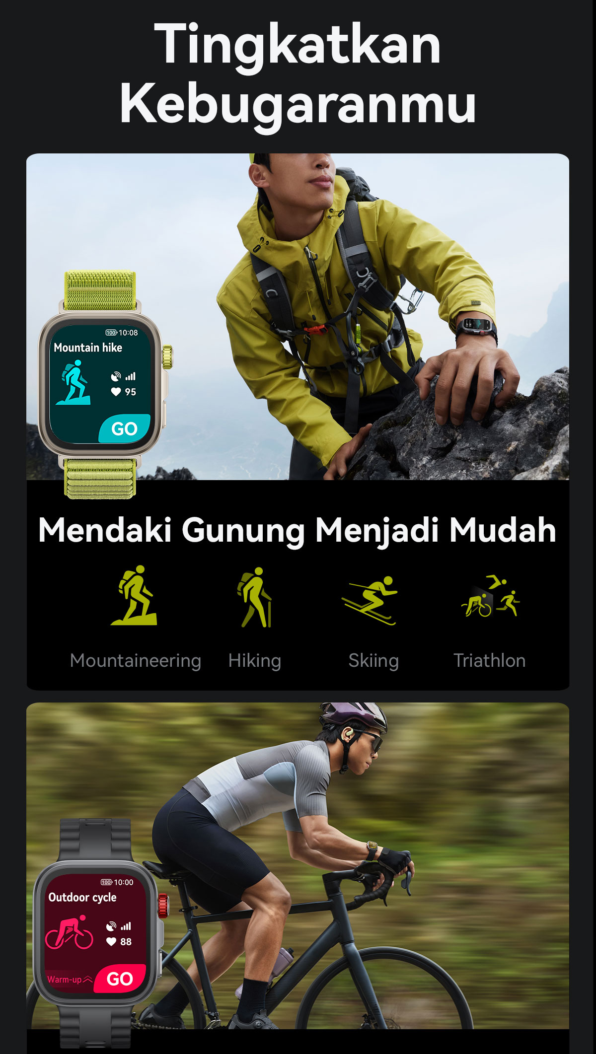 Jual [1.1 | Voucher s/d 1JT*] HUAWEI WATCH FIT 4 Pro | Sapphire Glass ...