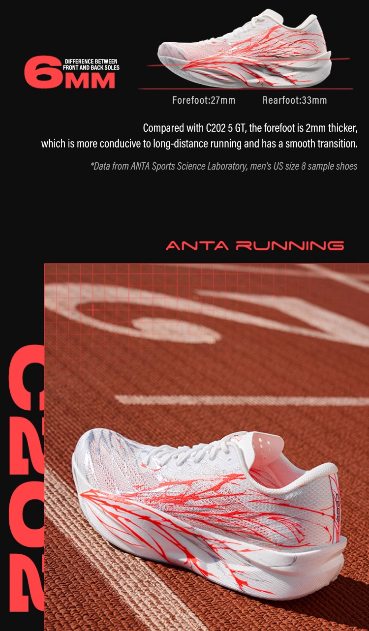 Jual ANTA C202 6 HEARTBEAT Sepatu Lari Pria Sports Sneakers Men Running Shoes 1125B5575 | Shopee ...