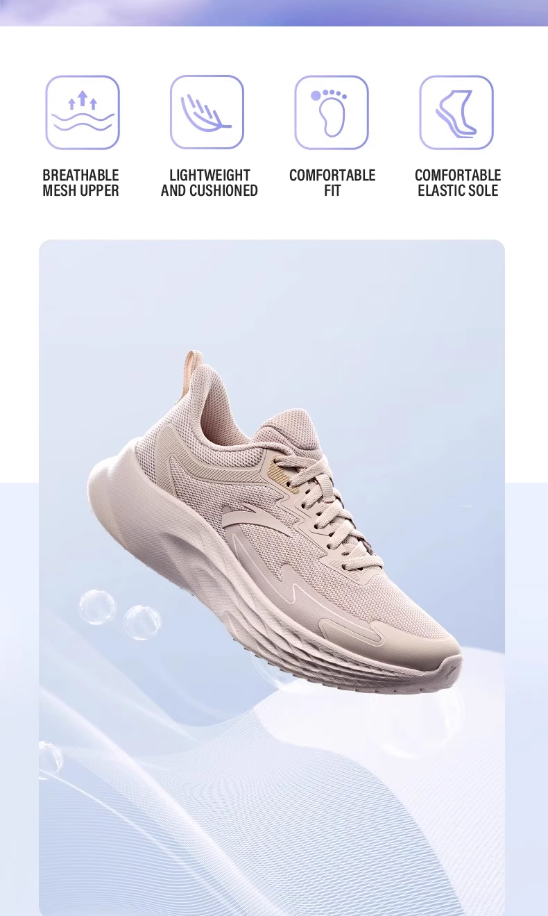 Jual ANTA Sepatu Lari Wanita Sports Sneakers Women Running Shoess 9225B5571 | Shopee Indonesia