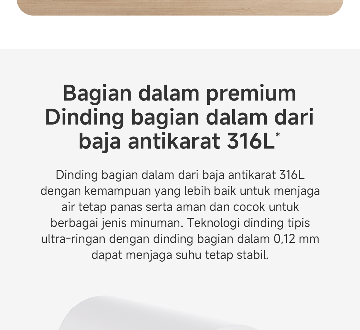 Jual Xiaomi Insulated Water Bottle | Tetap Hangat dan Dingin hingga 6 ...