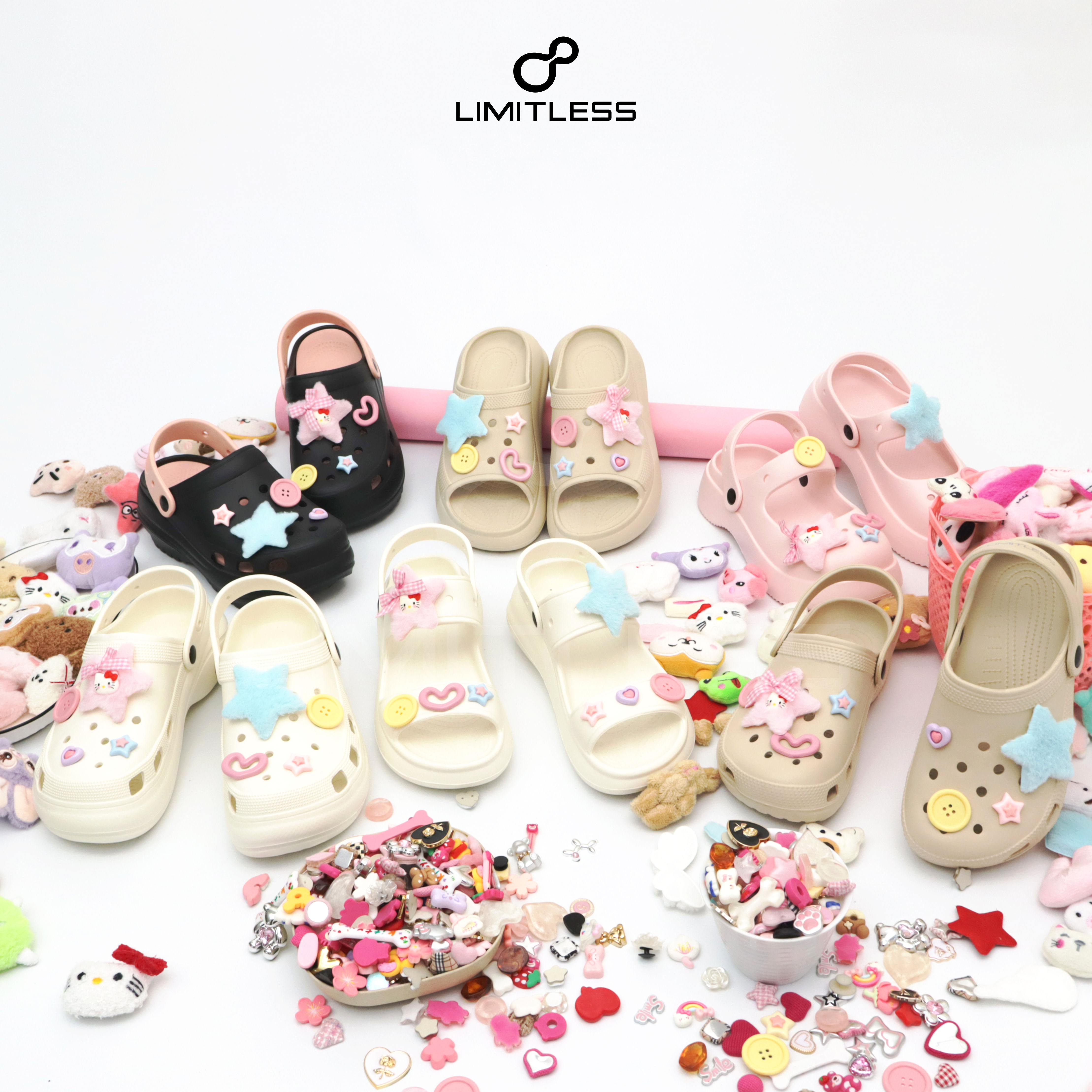 Jual LIMITLESS Aksesoris Sandal Boneka Set Terbaru 2026 Viral Aksesoris ...